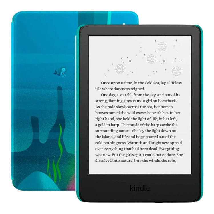 ᐈ Електронна книга Amazon Kindle Kids 11th Gen 2022 16GB (Ocean ...